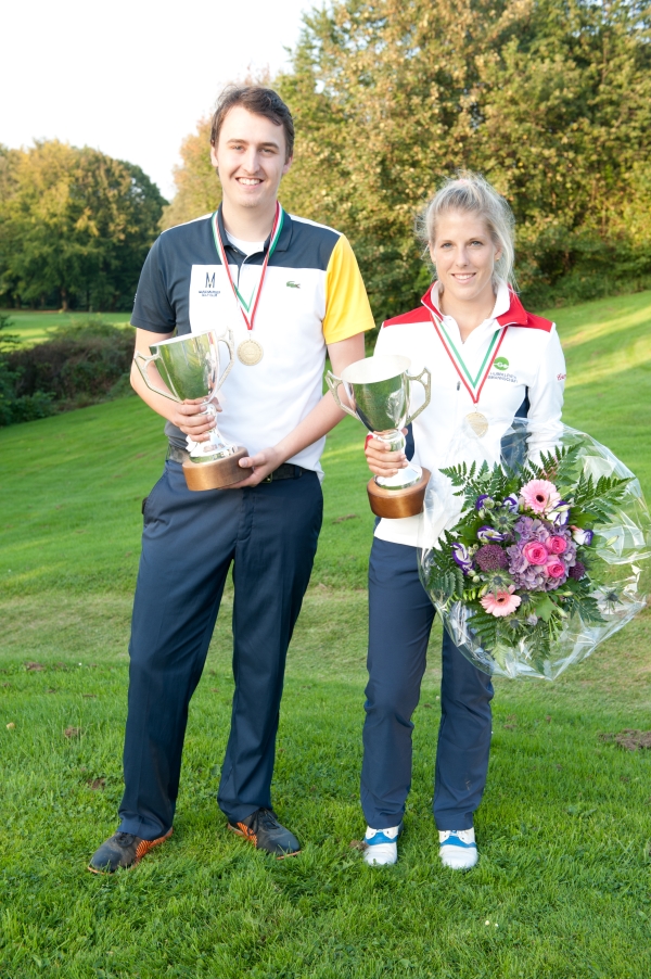 NRW-Titel für Denise Kalek und Peter Michael Ganser • Golf an Rhein und ...